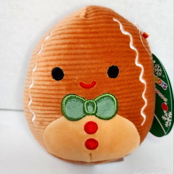 Squishmallows | Toys | Jordan Gingerbread Boy Squisharoy Christmas 223 ...